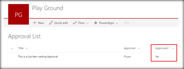 Create Approval Process For SharePoint Online List Items Using Microsoft Flow