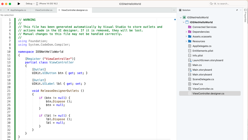 Create Apps For iOS With .NET 7