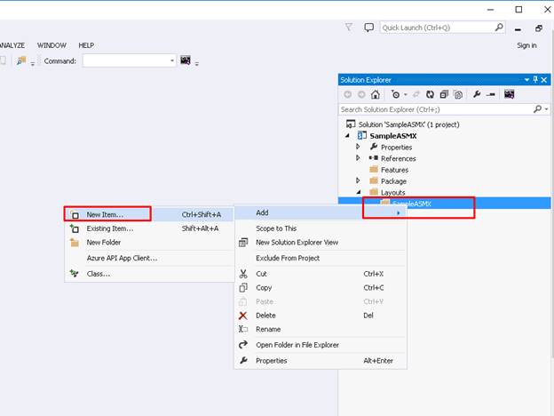 Create Asmx Service For Sharepoint