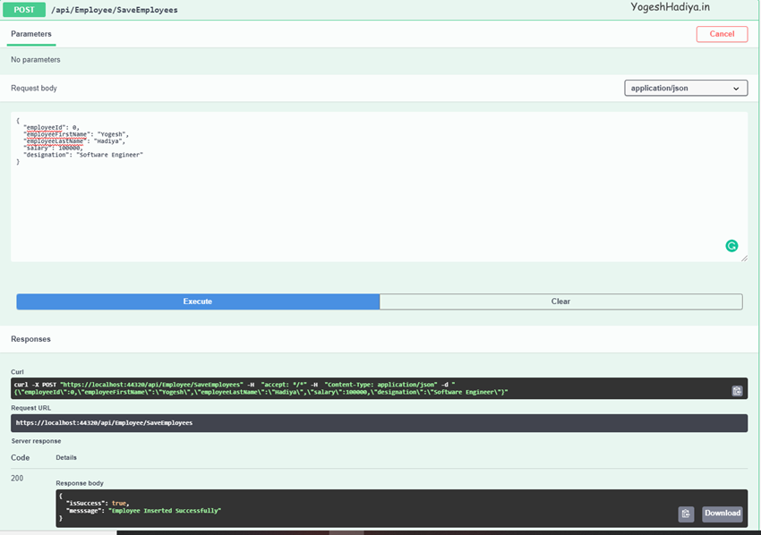 Create ASP.NET Core Web API With Entity Framework Code First Approach