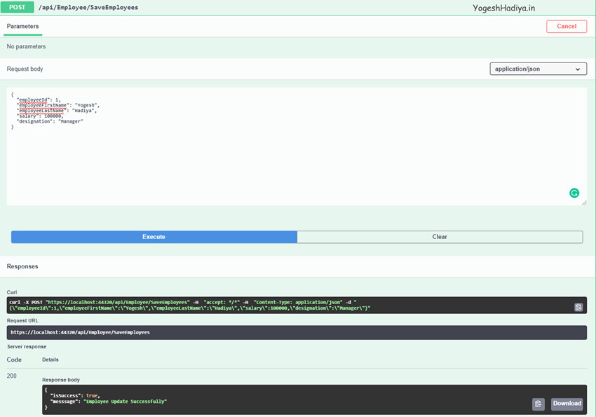 Create ASP.NET Core Web API With Entity Framework Code First Approach