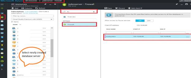 Create Azure SQL Databases And Connect To The Local System
