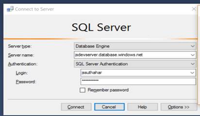 Create Azure SQL Databases And Connect To The Local System