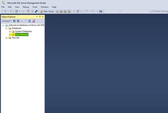 Create Azure SQL Databases And Connect To The Local System
