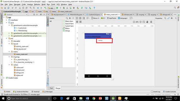 Create Custom List View In Your Android Application