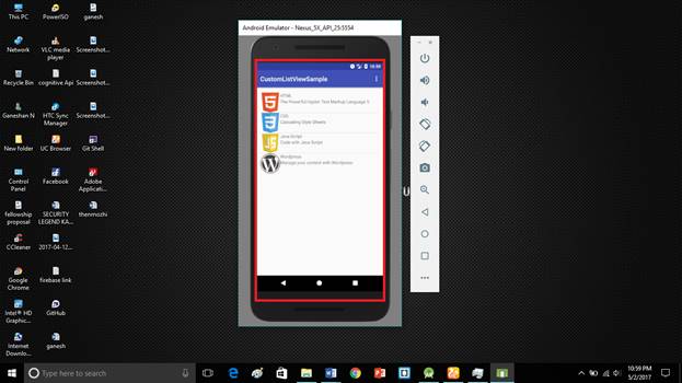 Create Custom List View In Your Android Application Create Custom List View In Your Android Application
