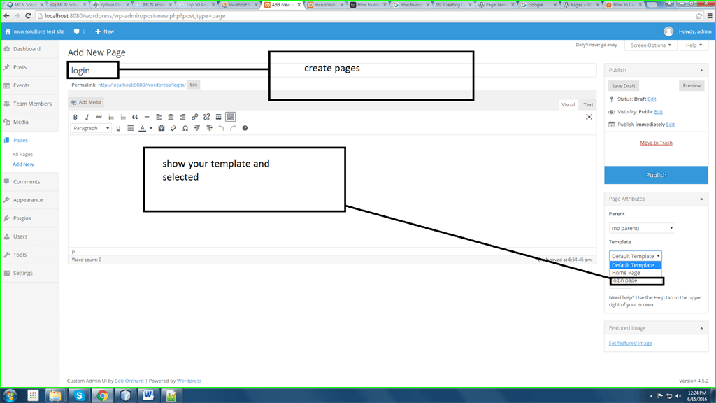 Create Custom Login And Register Without Using Plugin In Wordpress