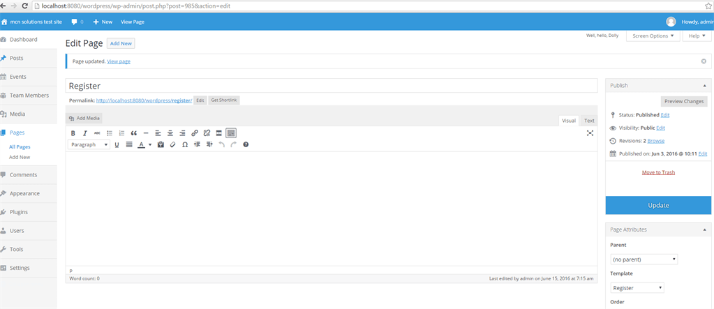 Create Custom Login And Register Without Using Plugin In Wordpress