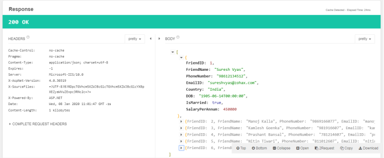Create Custom User Defined Web Api Get Method And Test In Talend Api
