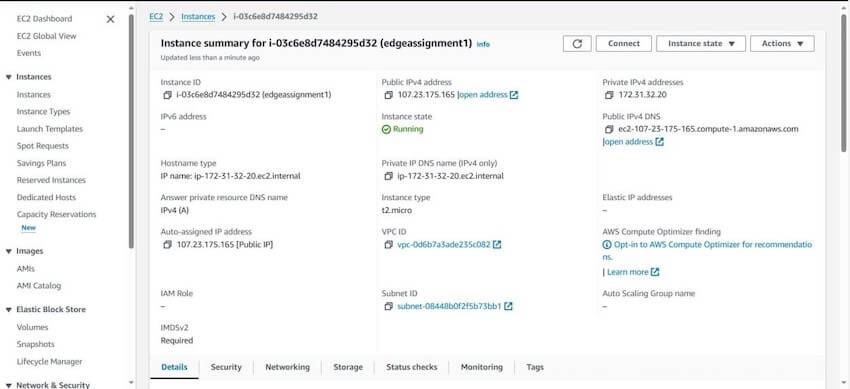 Create EC2 Instance in AWS