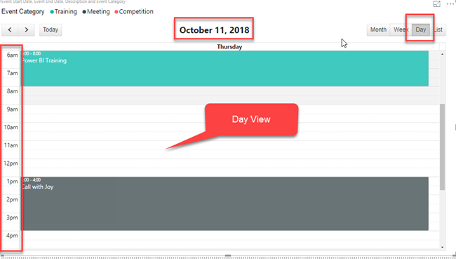 Create Event Calendar In Power BI