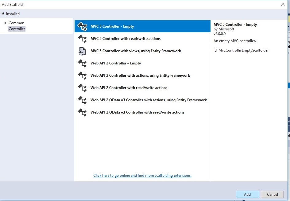 Create Your First ASP.NET MVC Application - Step By Step For Beginners