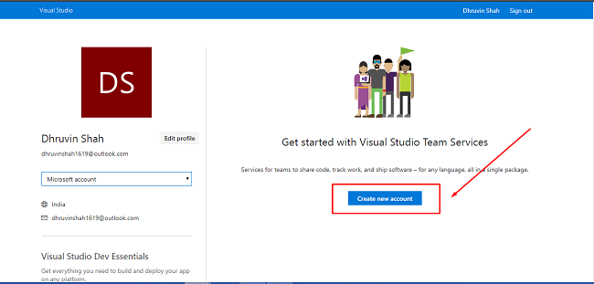 Create First Project In Vsts And Clone It Using Tortoise Git