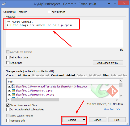 Create First Project In Vsts And Clone It Using Tortoise Git