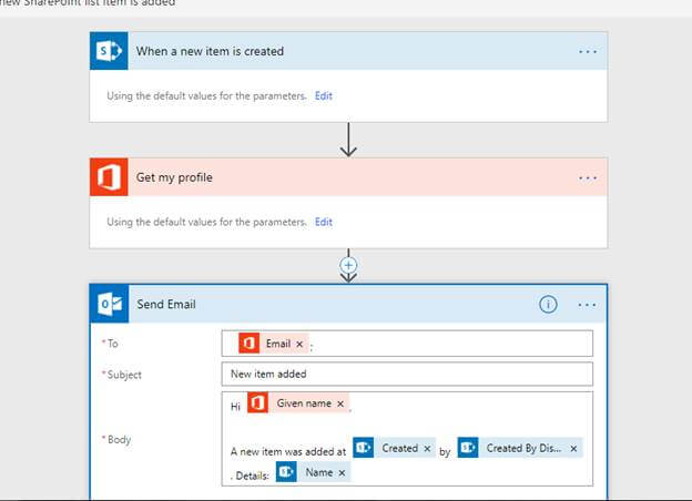 Create Flow For SharePoint Online List