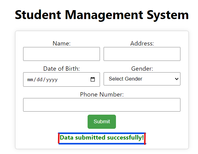 Create in React.js CRUD Operations