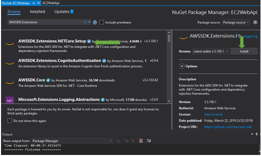 How To Create Launch And Terminate Ec2 Instance Using Aws Sdk For Net