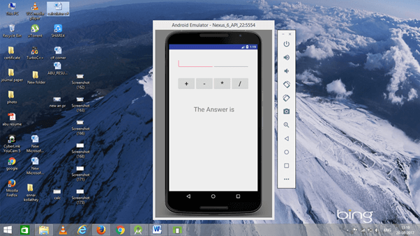 Create Native Calculator Android Application