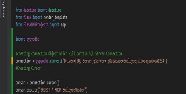 Create Python Flask Web Application And Display Sql Records In Browser 0738