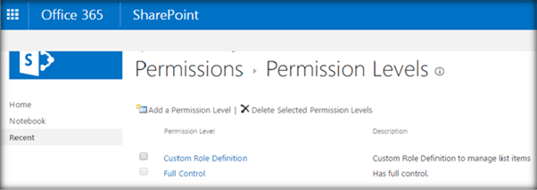 Create Role Definition In Sharepoint 2016 And Office 365 Using Javascript Object Model
