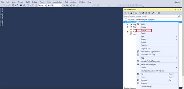 Create SharePoint Project And Deployment Steps Using Visual Studio 2015