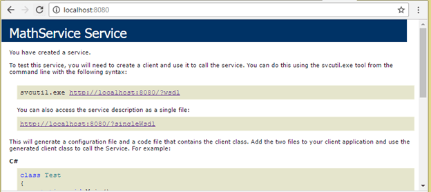 Create Simple Wcf Service And Host It On Console Application