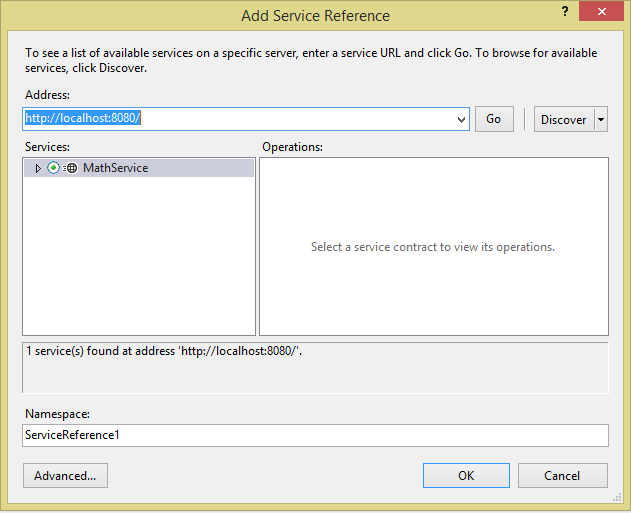 Create Simple Wcf Service And Host It On Console Application