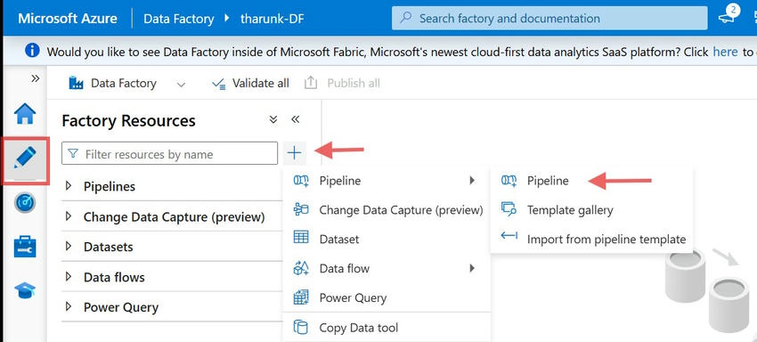 Create Storage Account and Move Files Using ADF Activity