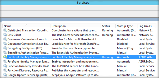 Create Synchronization Connection To Synchronize Sharepoint User Profiles With Active Directory