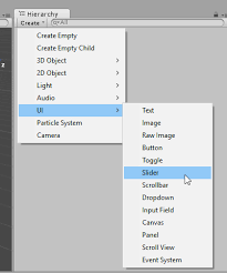 Create UI Slider With Text That Shows Percentage Value Using C# Script ...