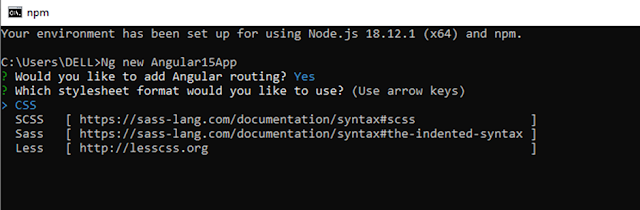 Create Your First Angular 15 Application Create Your First Angular 15 Application