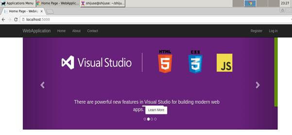 Create Your First Asp Core Application On Ubuntu Linux