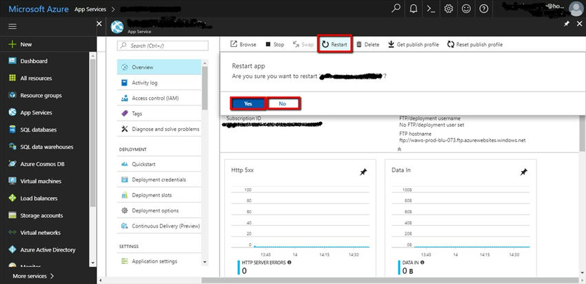 Create, Clone, Browse, Restart, Stop And Delete Web App In Azure Create, Clone, Browse, Restart, Stop And Delete Web App In Azure
