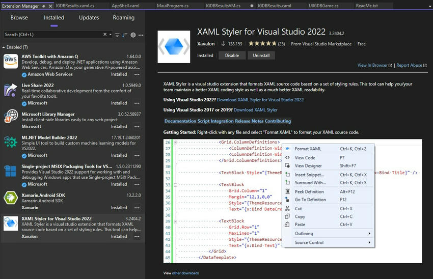 Creating a ListView MAUI MVVM .NET 9 [GamesCatalog] - Part 2
