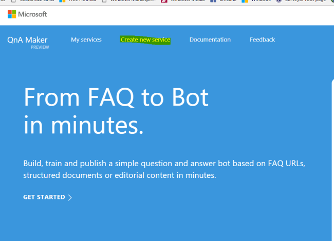Creating A Qna Maker Faq Bot And Integrating It To Your Web App