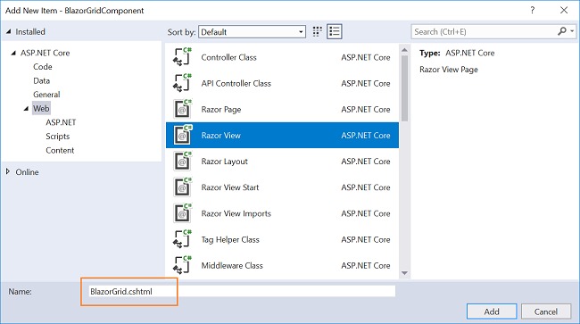Creating A Reusable Grid Component For Blazor