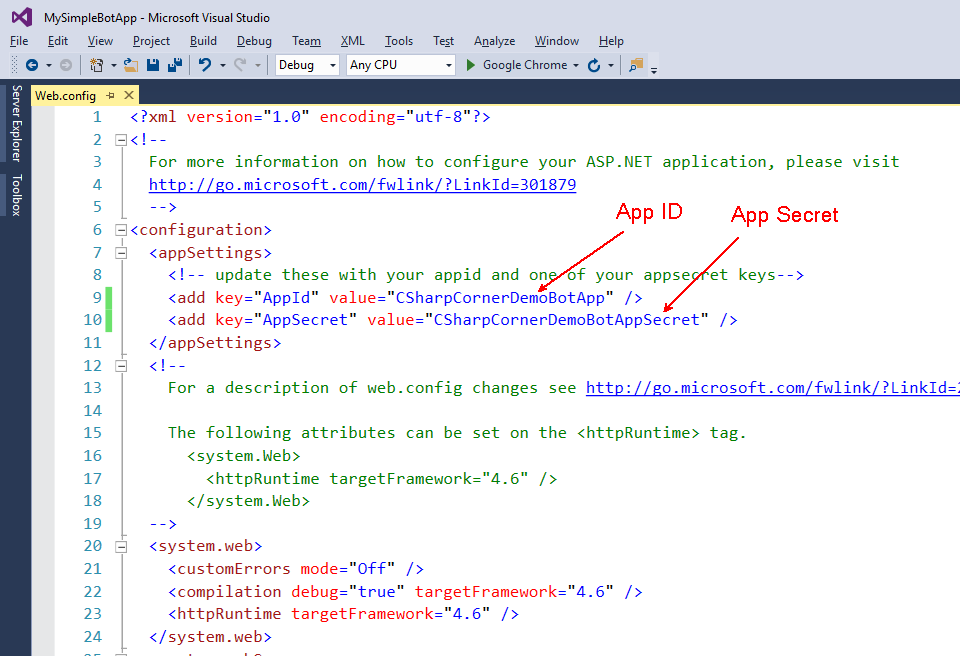 Creating A Simple Bot Application Using Microsoft Bot Framework 0917