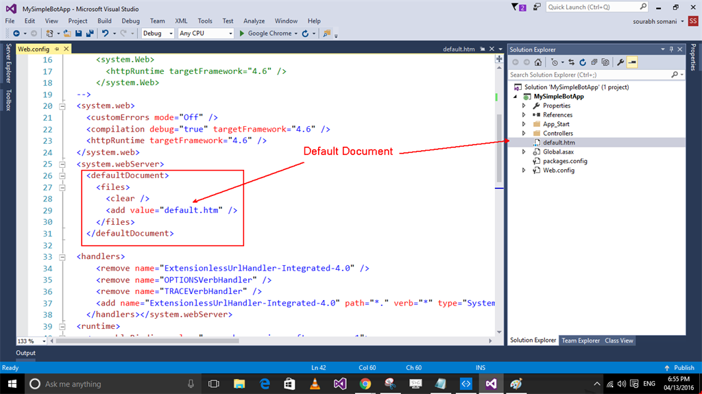 Creating A Simple Bot Application Using Microsoft Bot Framework 7831
