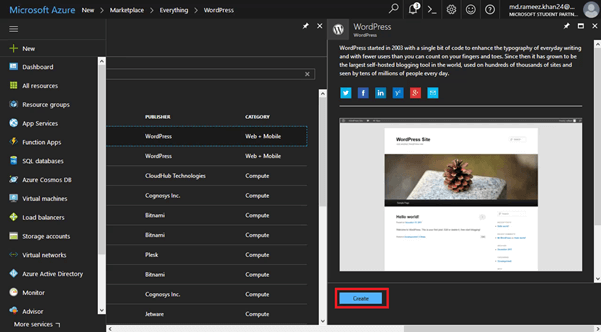 Creating A Wordpress Web App On Azure 6794