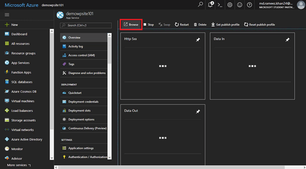 Creating A WordPress Web App On Azure