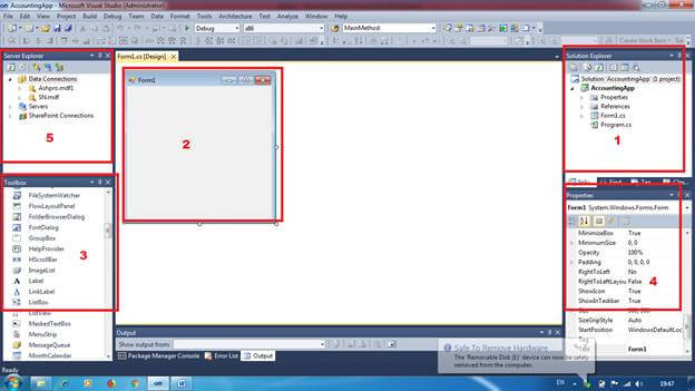 Creating Accounting Application With C# Tutorial - Part One