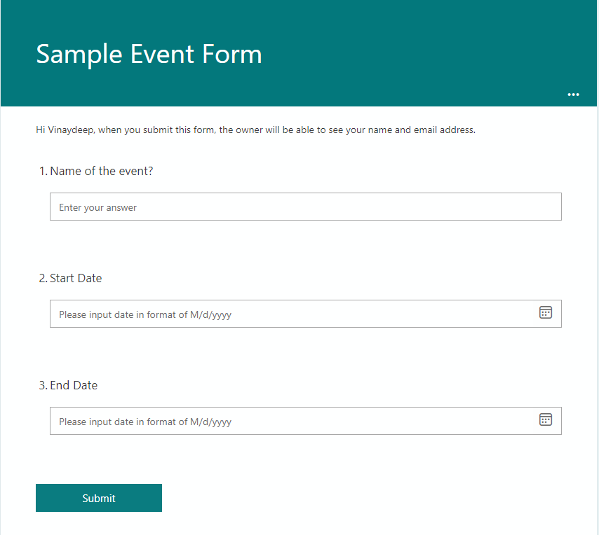 Creating All Day Event Using Power Automate Creating All Day Event Using Power Automate
