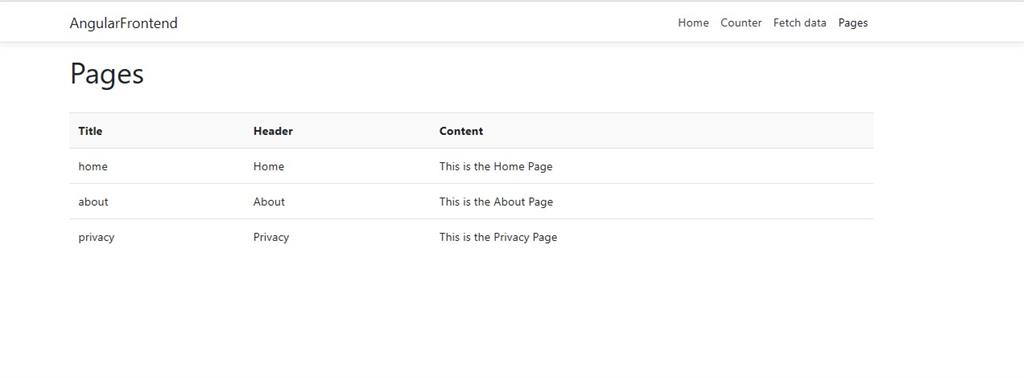 Creating an Angular App in Visual Studio 2019