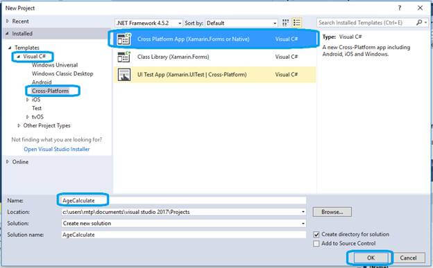 Creating And Distributing Android App Using Visual Studio 2017