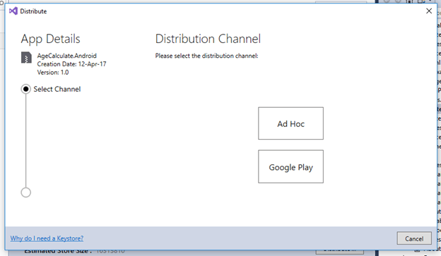 Creating And Distributing Android App Using Visual Studio 2017