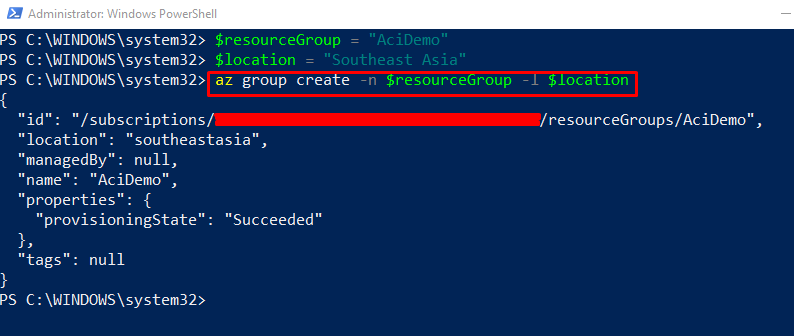 Creating Azure Container Instance - Step By Step Demo Creating Azure Container Instance - Step By Step Demo