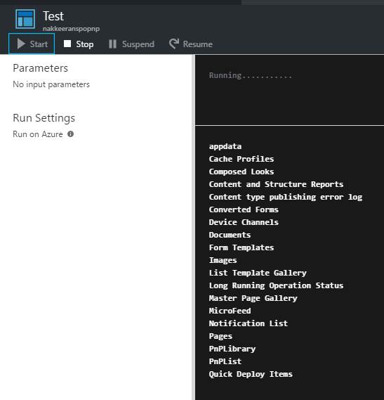 Creating Azure Runbook Jobs For SharePoint Online Using PnP PowerShell Creating Azure Runbook Jobs For SharePoint Online Using PnP PowerShell