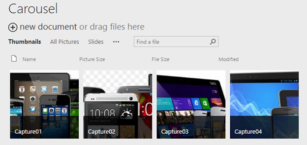Creating Carousel Using Sharepoint Out Of The Box Webpart