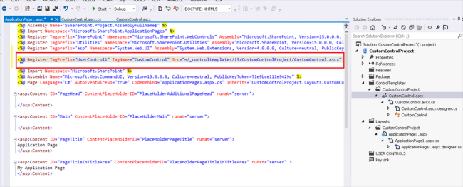 Creating Custom User Control Templates In SharePoint 2013 Using Visual ...