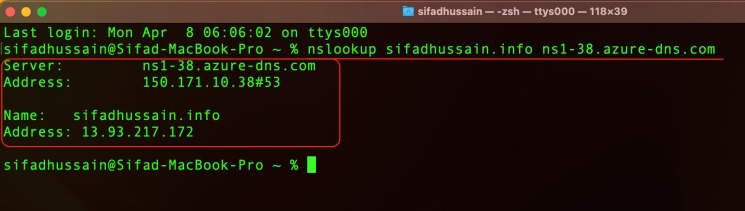 Creating DNS Zones and Changing Name Servers from Public DNS